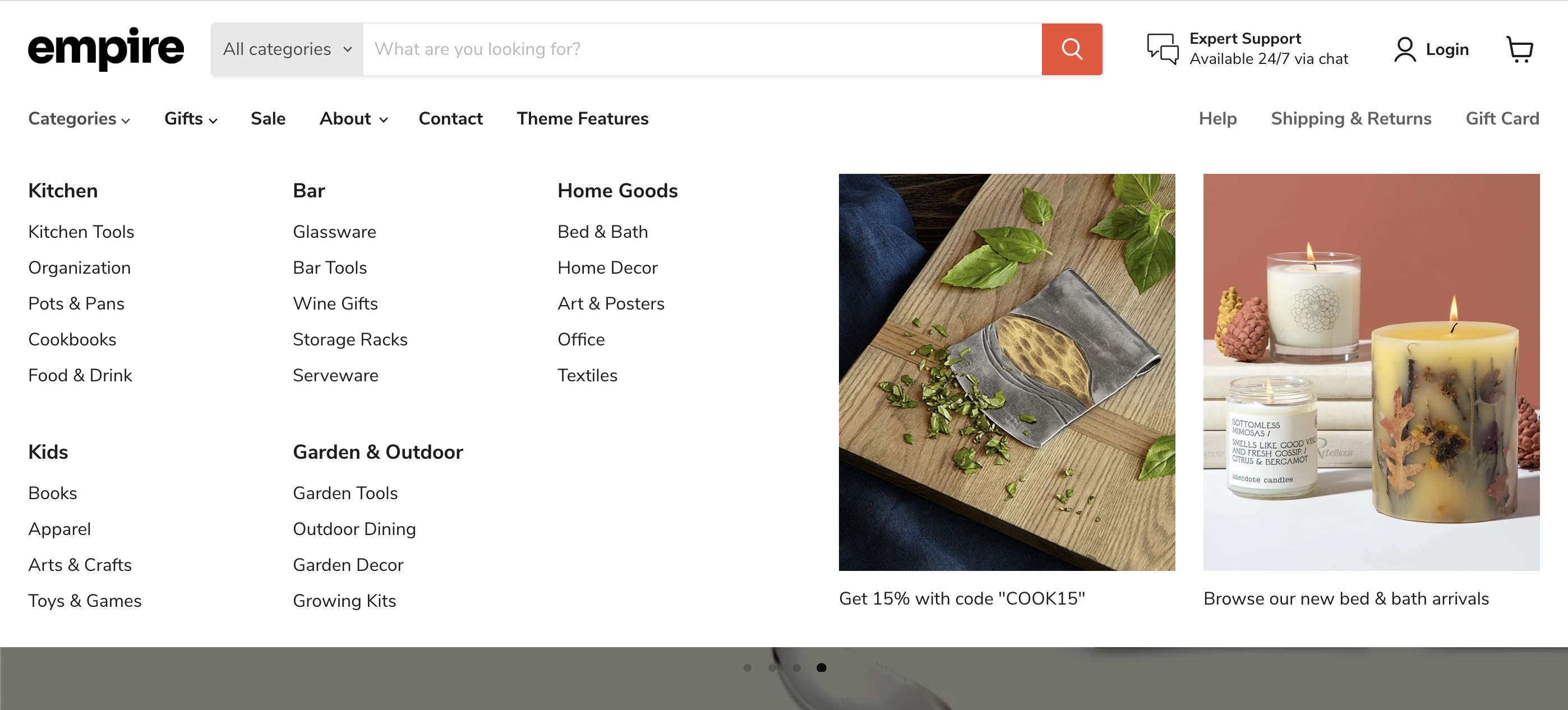 Mega menus, multi-column single menus, and dropdowns – Pixel Union