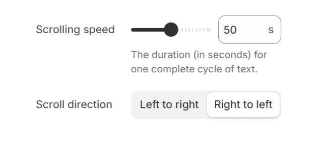 Scrolling text – Pixel Union